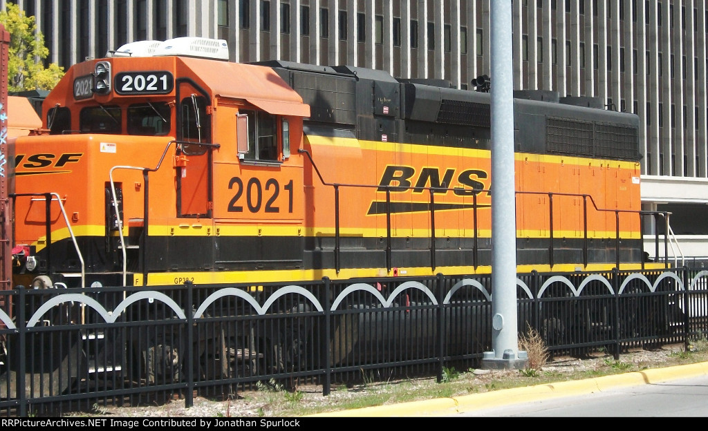 BNSF 2021, GP38-2